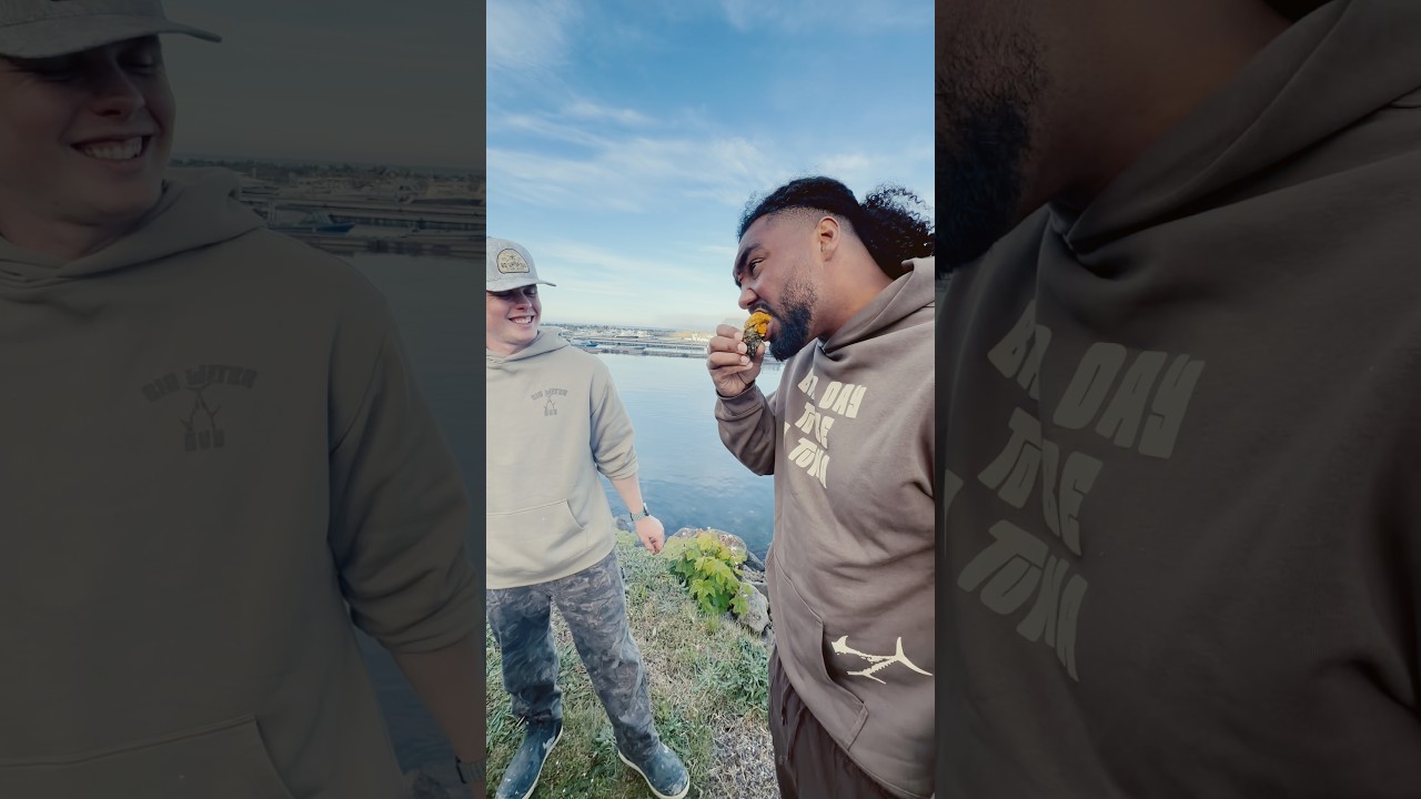 Making an NFL player eat a barnacle