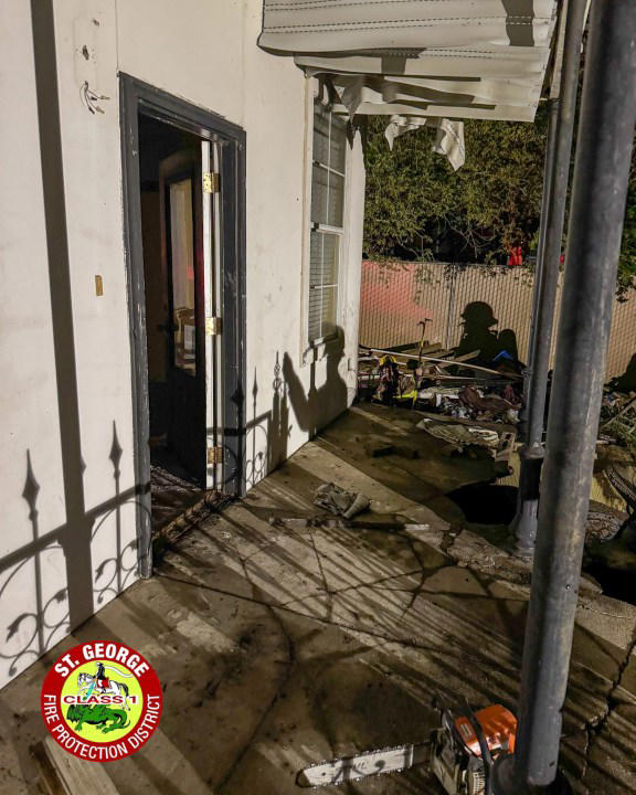 St. George Fire Department contains apartment fire; no injuries reported