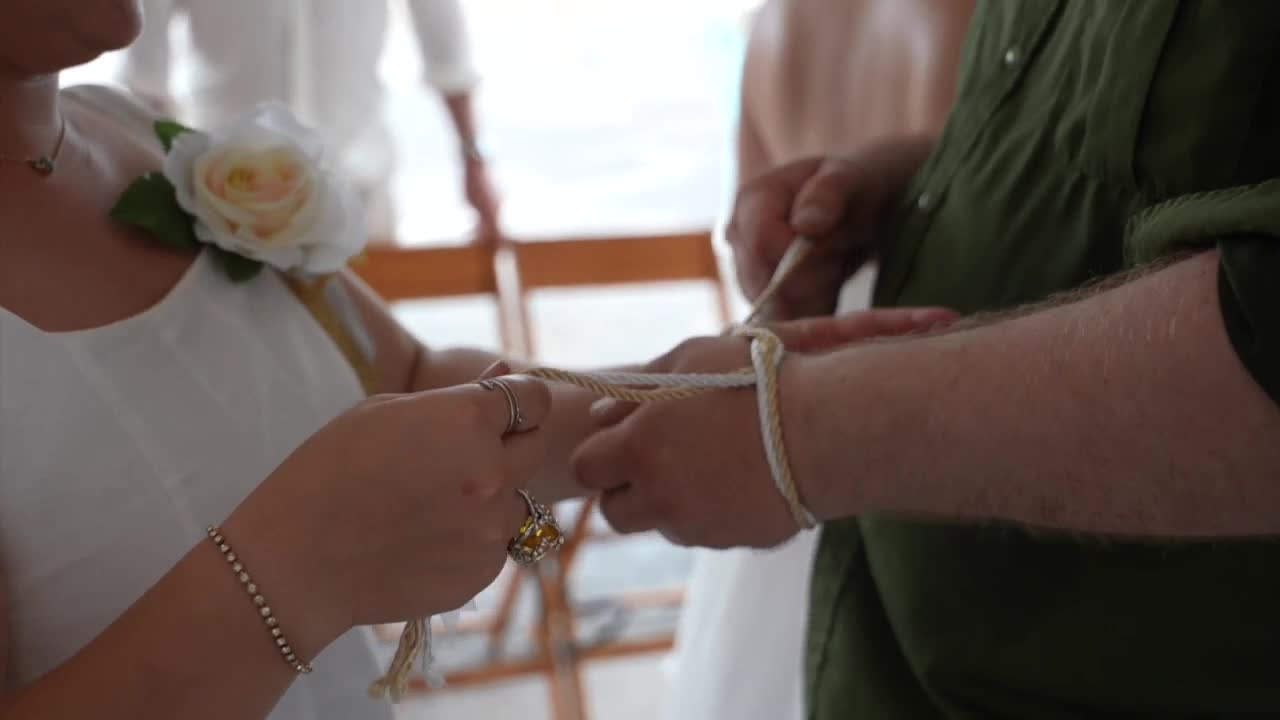 Rockport couples renew vows in Celtic hand-fasting ceremony celebrating ...
