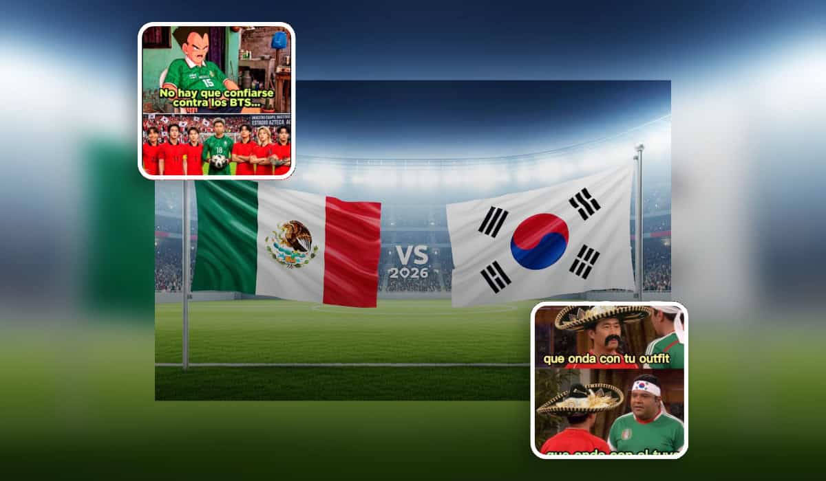 Del Tri a BTS: los memes incendian el México vs Corea del Mundial 2026