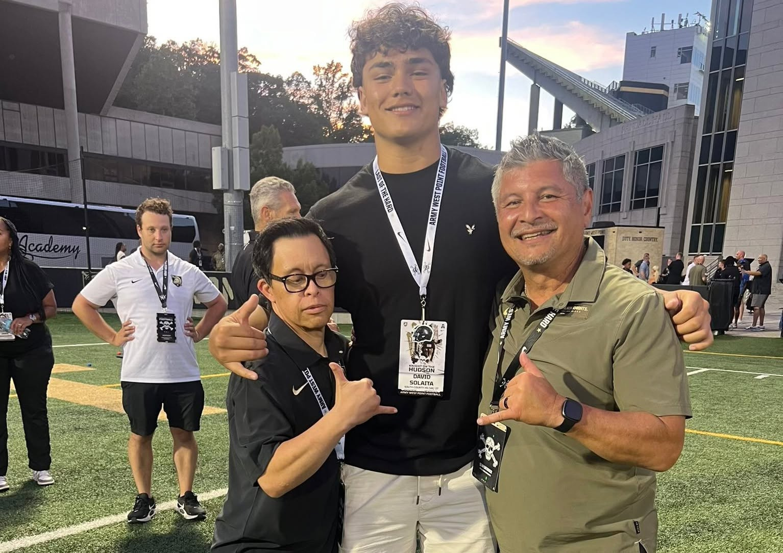 2027 DL David Solaita commits to Army during KOTH visit
