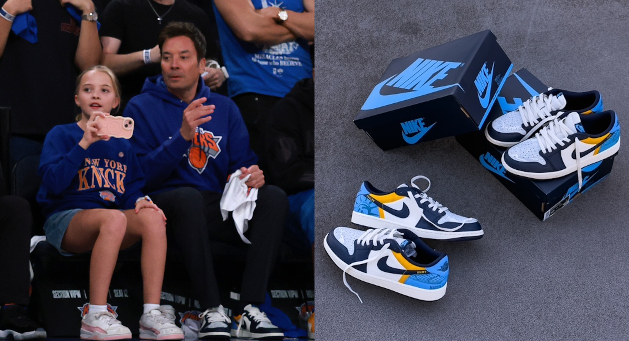 The origin story behind Jimmy Fallon's custom Air Jordan 1s