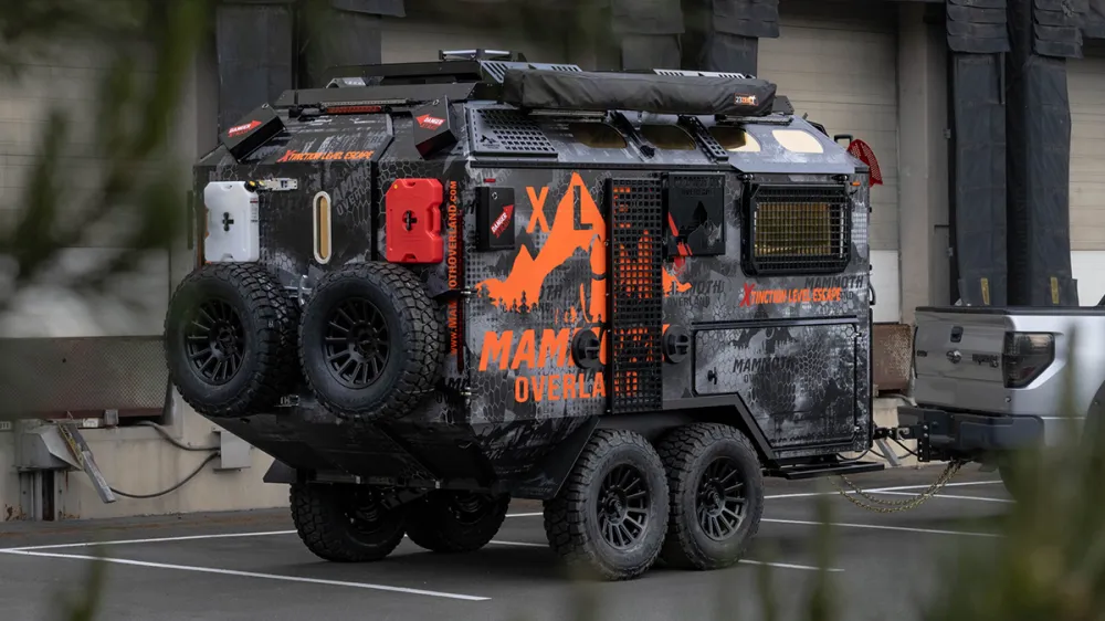 This apocalypse-ready off-road trailer has bulletproof windows and ...