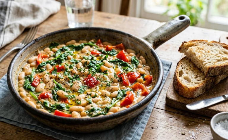 The Easy White Bean Skillet Thats Becoming a Weeknight Favorite Across ...