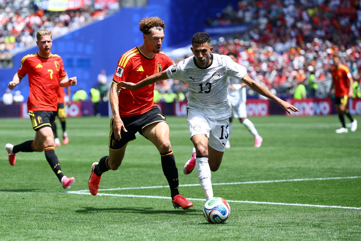 Stunning Emam Ashour strike gives Egypt lead over Belgium