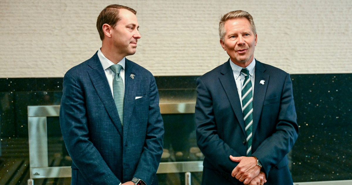 Outgoing Michigan State president Kevin Guskiewicz intends to name ...