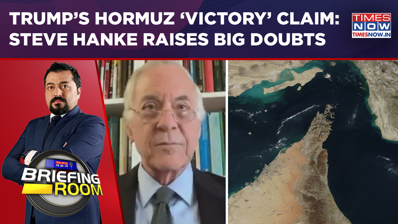 Steve Hanke on Trump’s big Hormuz reopening victory claim after 108-day ...