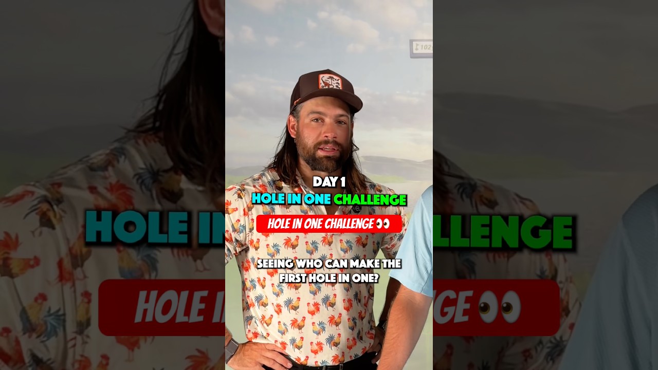I took on the ultimate hole-in-one challenge! ⛳🔥