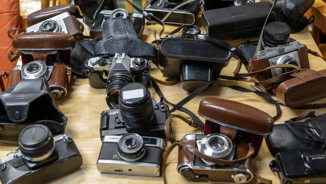 9 iconic vintage cameras and lenses collectors prize