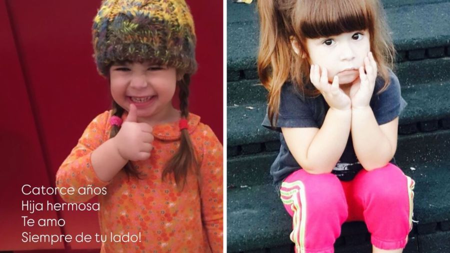 Adrián Suar y Griselda Siciliani mostraron cómo creció Margarita, su ...