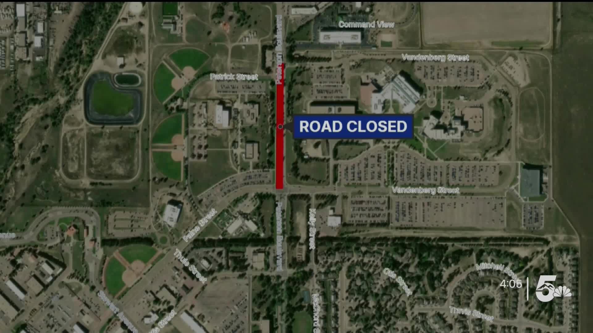 North Gate, section of Peterson Boulevard, to be closed starting Monday