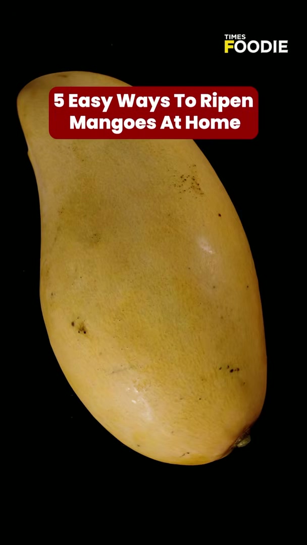 Try these easy at-home tricks to ripen mangoes #shorts #food #mango