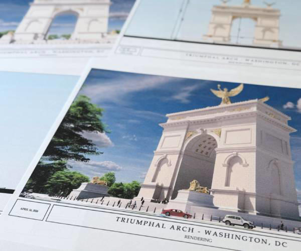 Lawmakers challenge Trump arch project