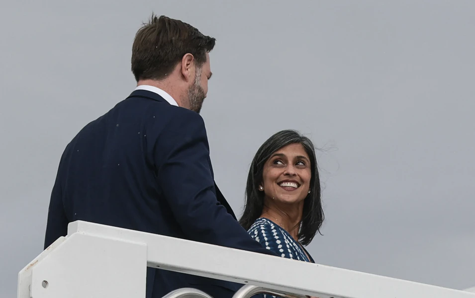 Usha Vance clarifies influence of Erika Kirk on baby decision