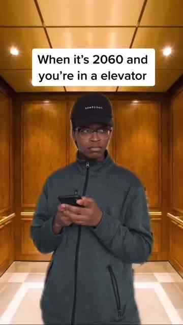 Elevator music in 2060 😳🎵🚀 somehow catching harder than the songs on ...