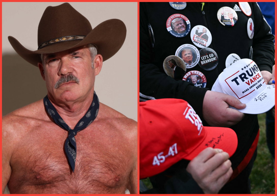 This gay OF star’s shirtless cowboy avatar was swapped with Steve ...