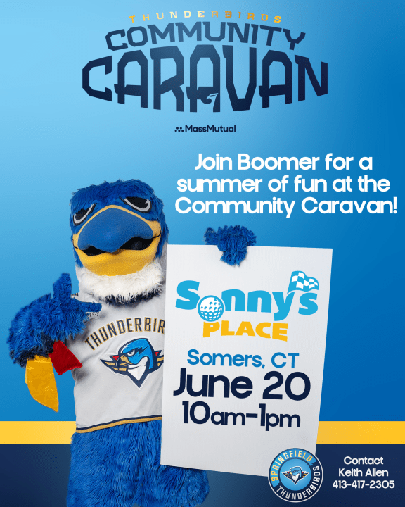 Springfield Thunderbirds to kick off 2026 community caravan at Sonny’s ...