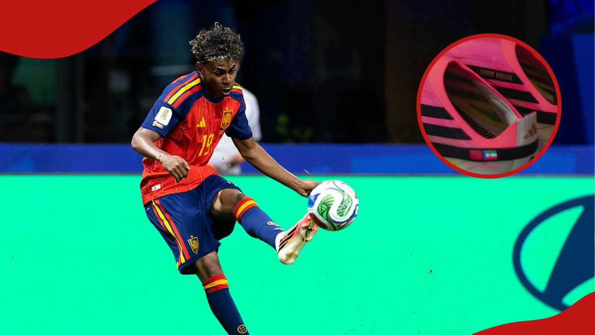 Why Lamine Yamal wears two African countries’ flags when playing for Spain