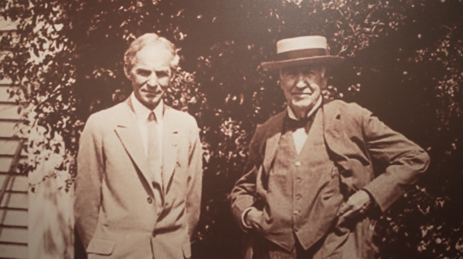 Thomas Edison and Henry Ford worked side by side in Florida, leaving a ...