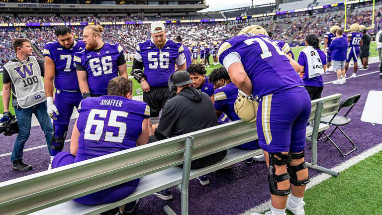 UW No. 1 line appears solid, back-ups aren't bad either