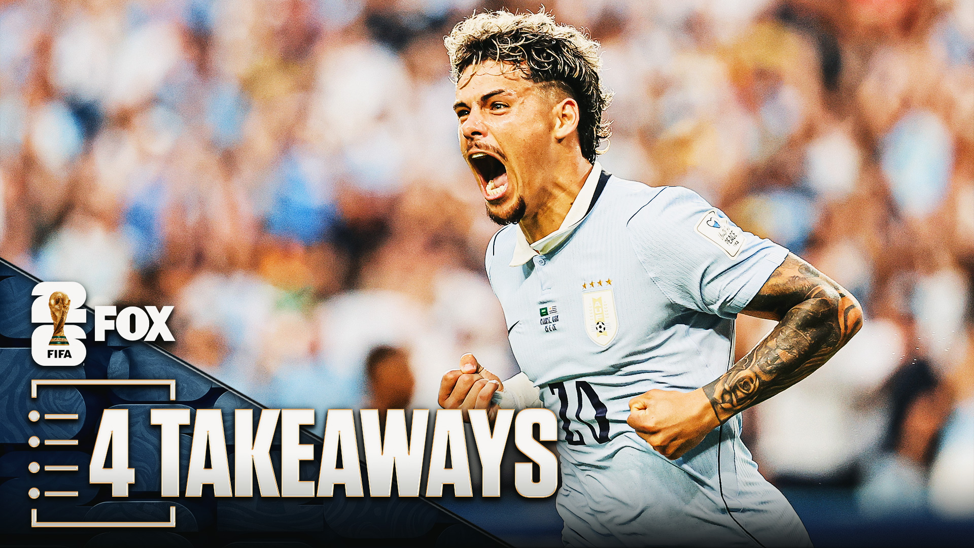 4 takeaways from Uruguay's nervy draw vs. Saudi Arabia at World Cup