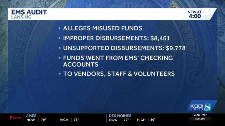 State audit alleges Lansing emergency management misused nearly $20,000