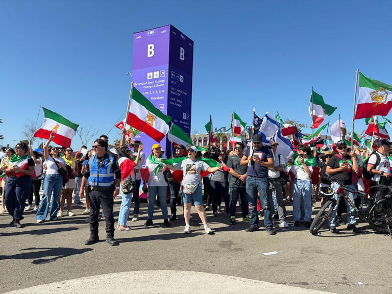 Iran tied New Zealand 2-2 as sport, protest and war collided in Los Angeles