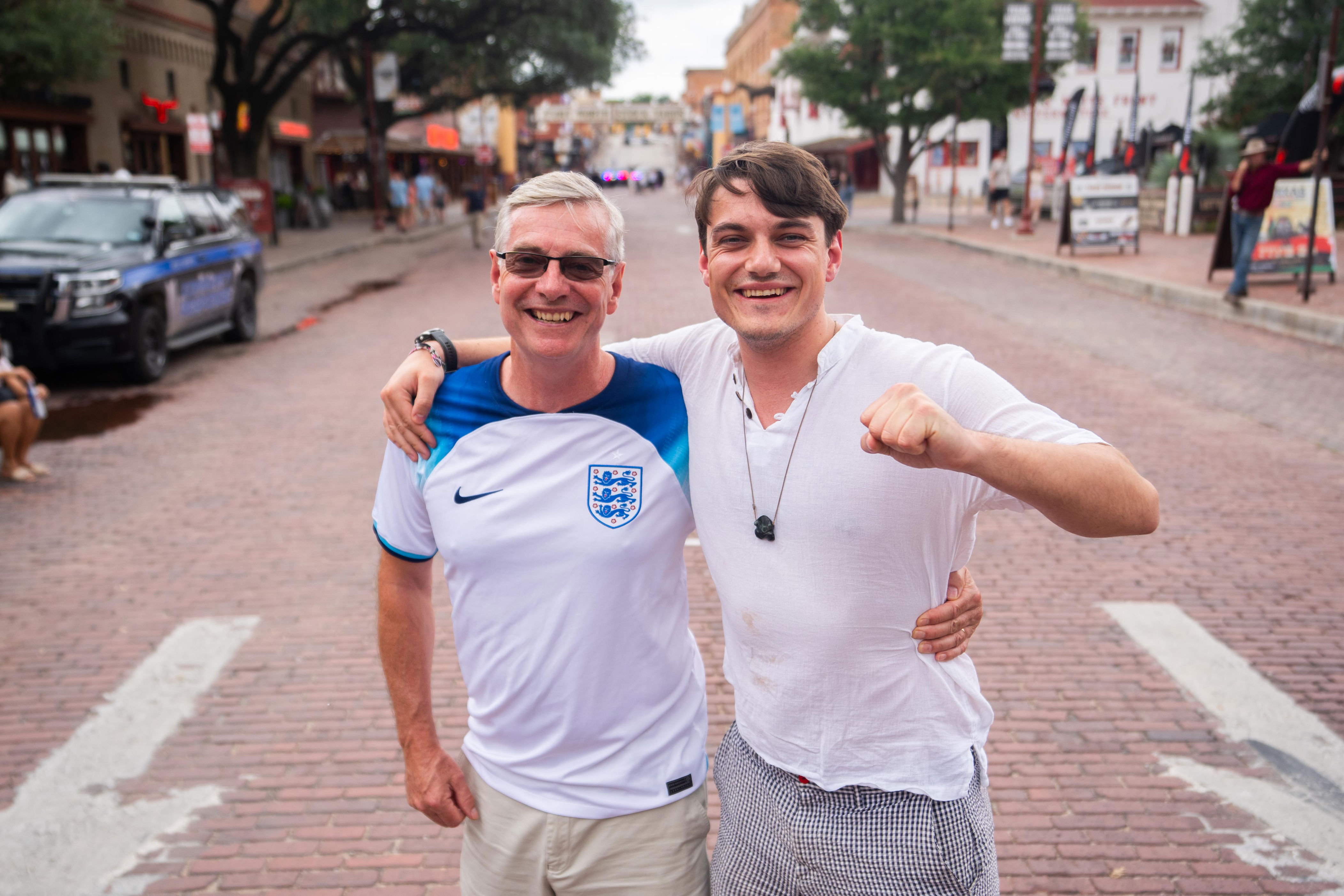 England fans embracing Texas culture as Three Lions prepare for World ...