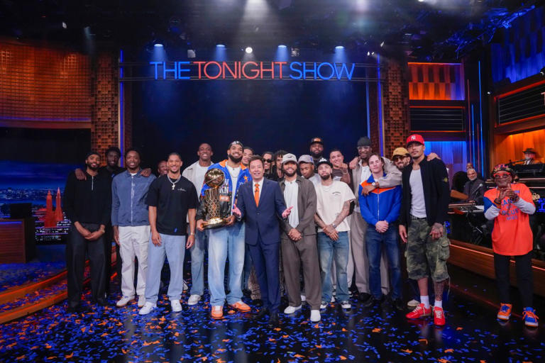 The Knicks celebrate championship on 'Fallon': A preview