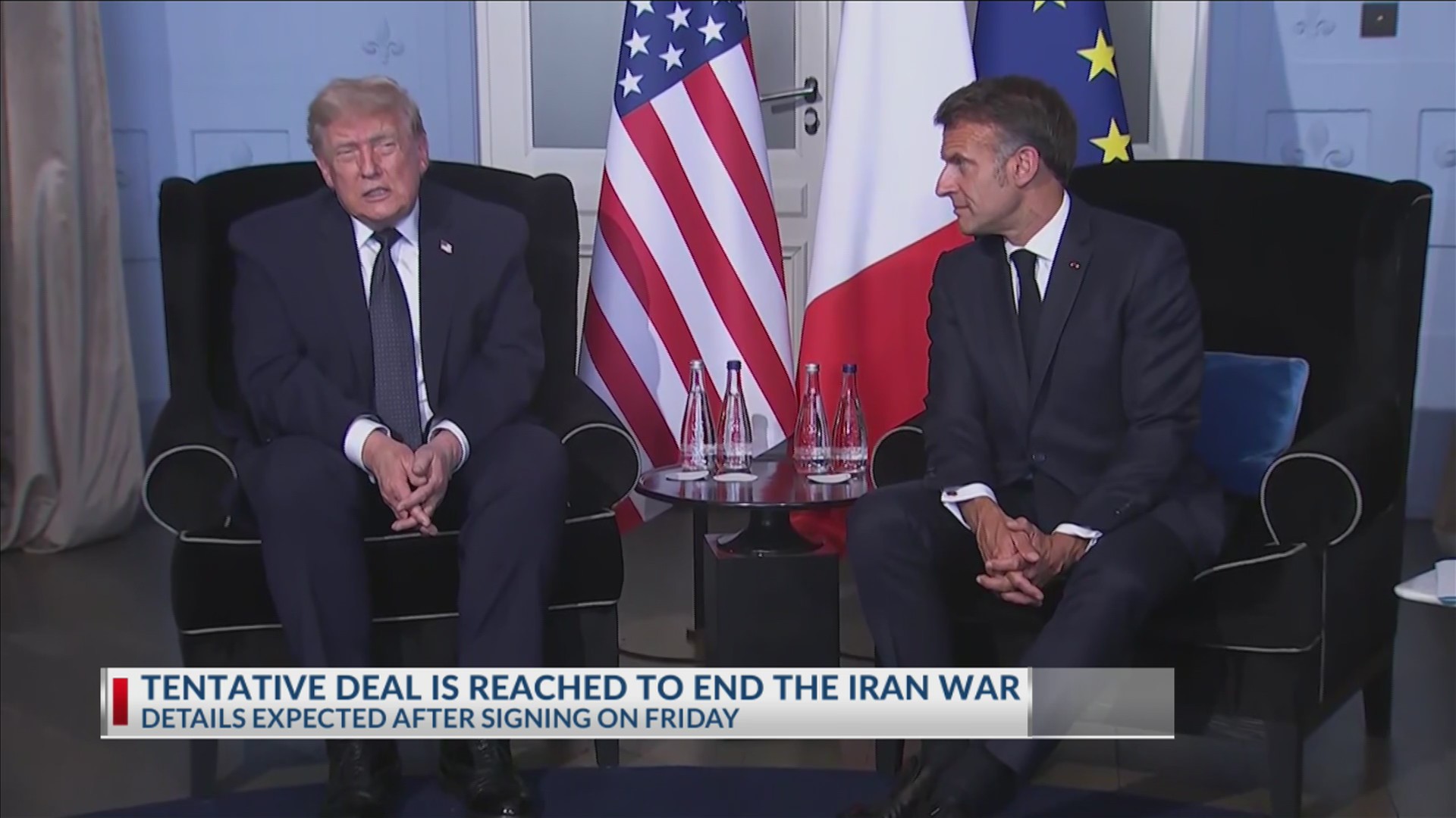 Tentative deal reached to end war with Iran