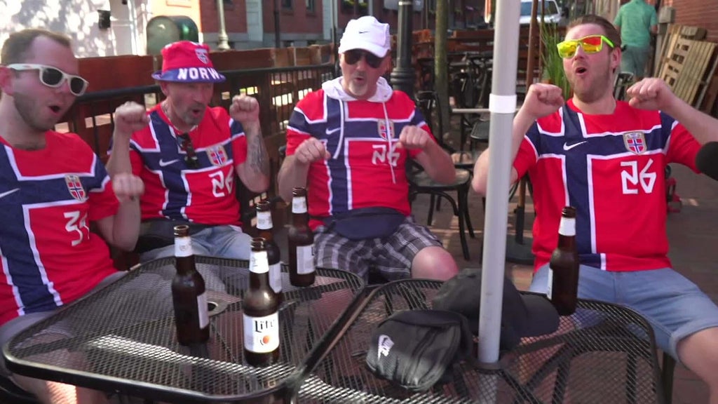 Iraq and Norway fans ready for first World Cup match at Boston Stadium