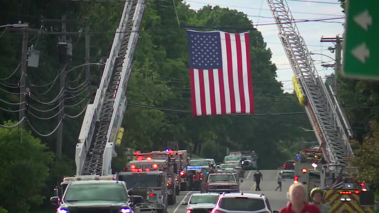 Honorable transfer procession held for fallen Searsmont assistant fire ...