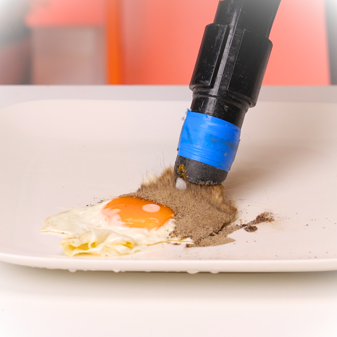 Oops! Egg-cellent clean up gone wrong 😂