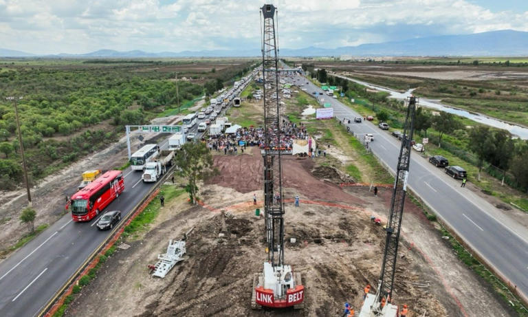 Inicia construcción de puente vehicular Peñón-Texcoco y avenida 602 en ...