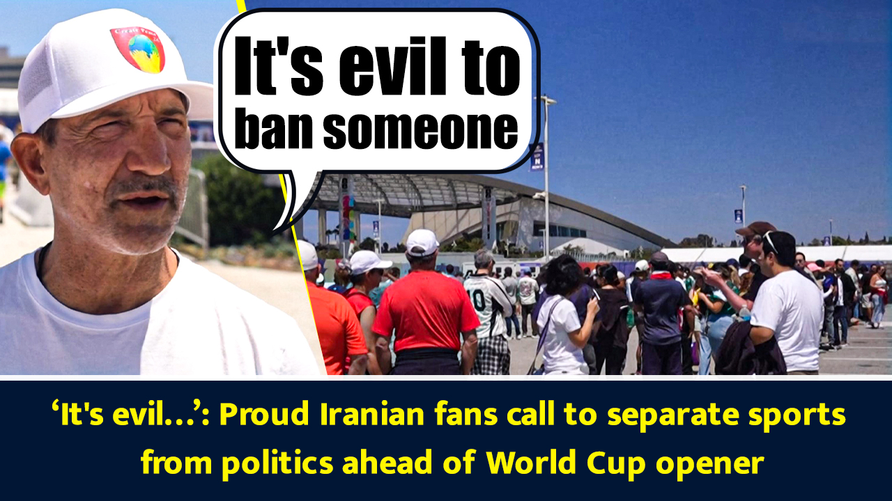 'It's evil…': Proud Iranian fans call to separate sports from politics ...