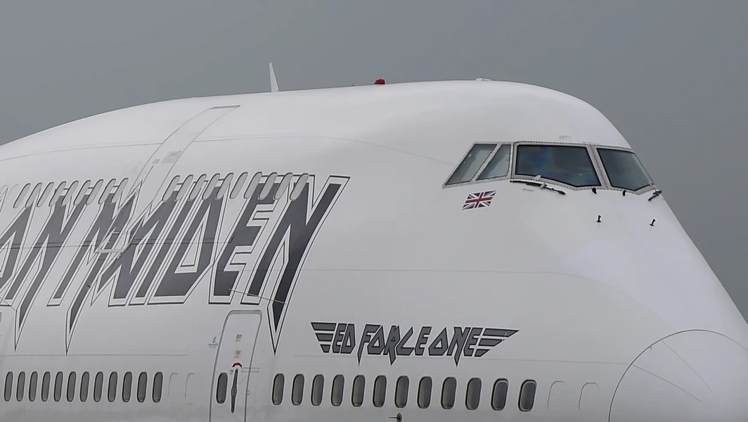 Iron Maiden's legendary tour jets