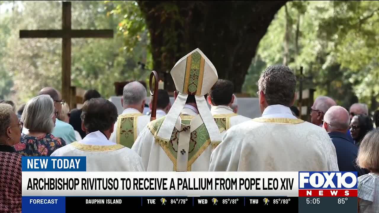 As he prepares to receive sacred symbol from pope, Mobile’s archbishop ...
