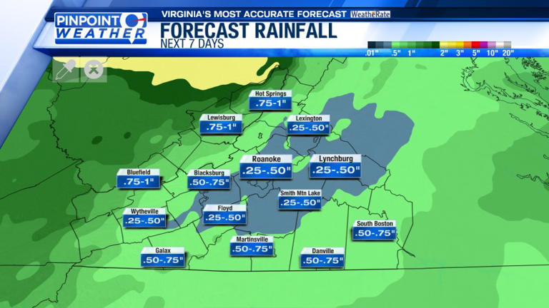 Pinpoint weather: Remaining pleasant for now