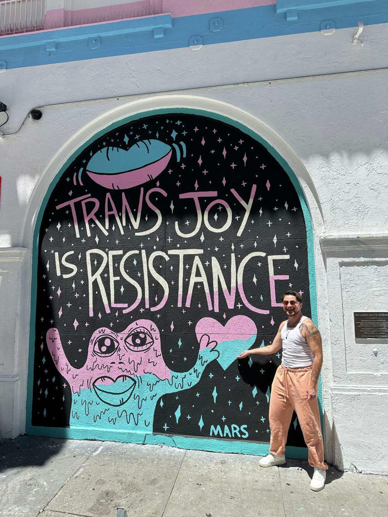 World's only transgender district unveils historic San Francisco mural ...