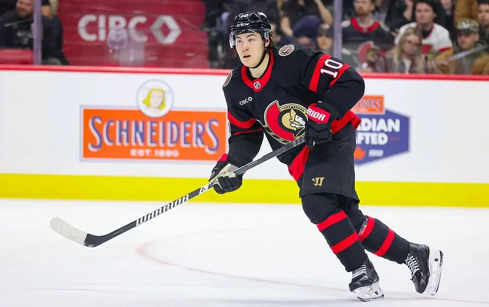 Senators explore trade market for RFA Jordan Spence