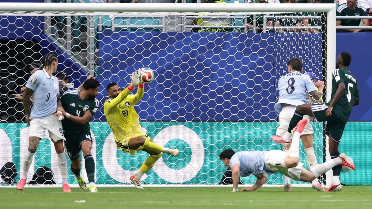 Saudi Arabia stave off Uruguay's relentless assault to take 1-1 draw in ...