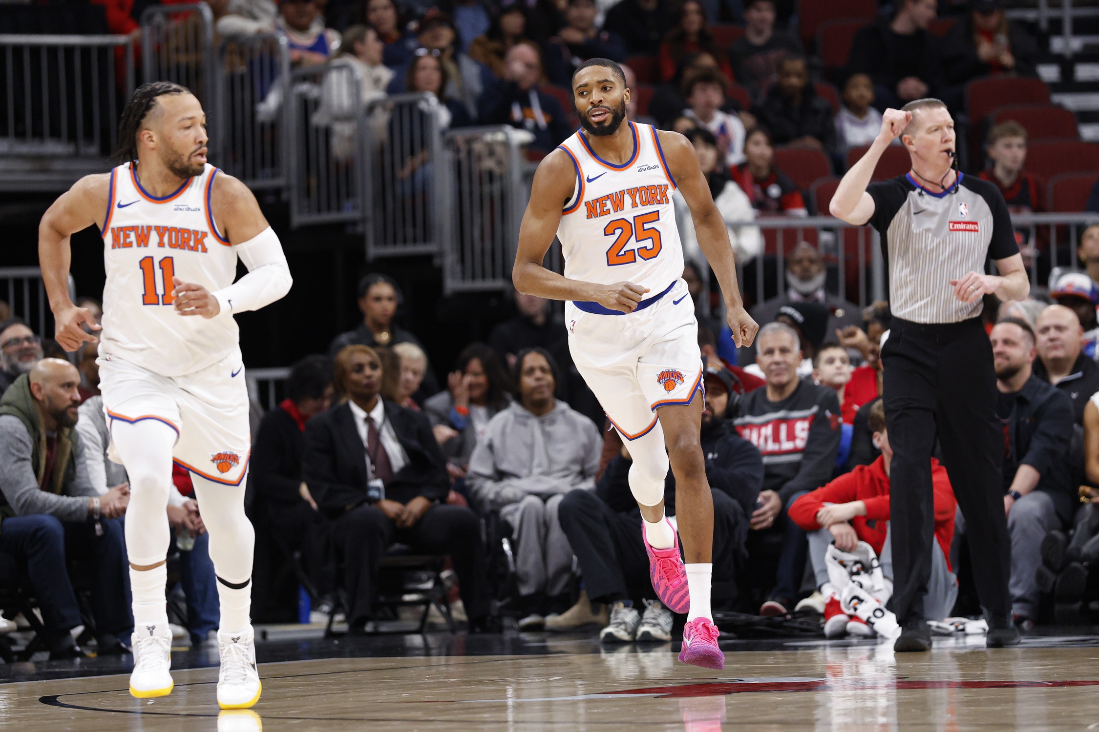 Mikal Bridges shouts out Becky Hammon for fueling Jalen Brunson