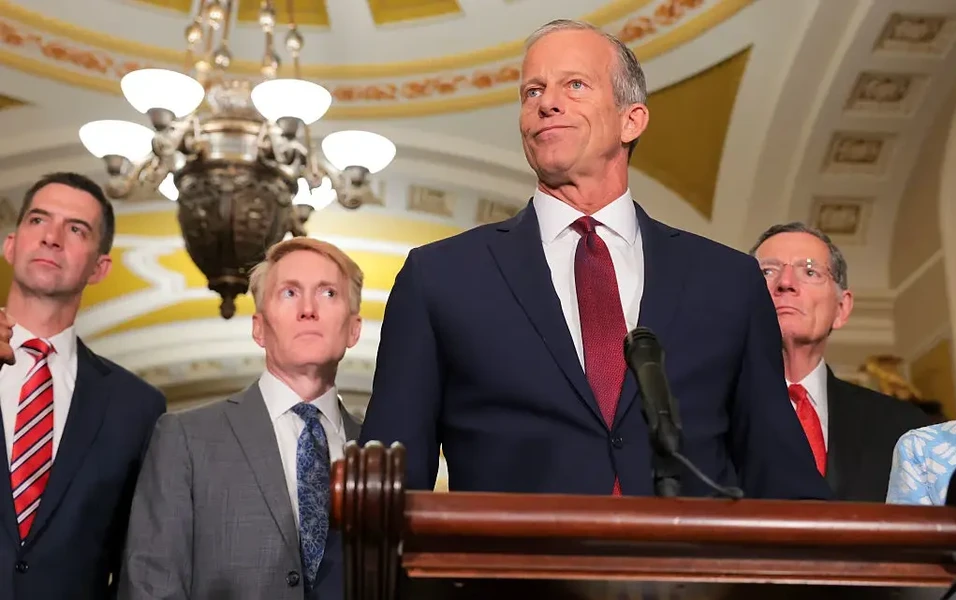 Thune rejects Trump’s push to tie voter ID to FISA bill
