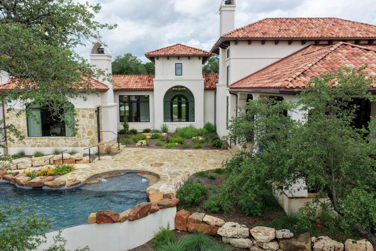 New Cordillera Ranch home flips the backyard to the front for the view