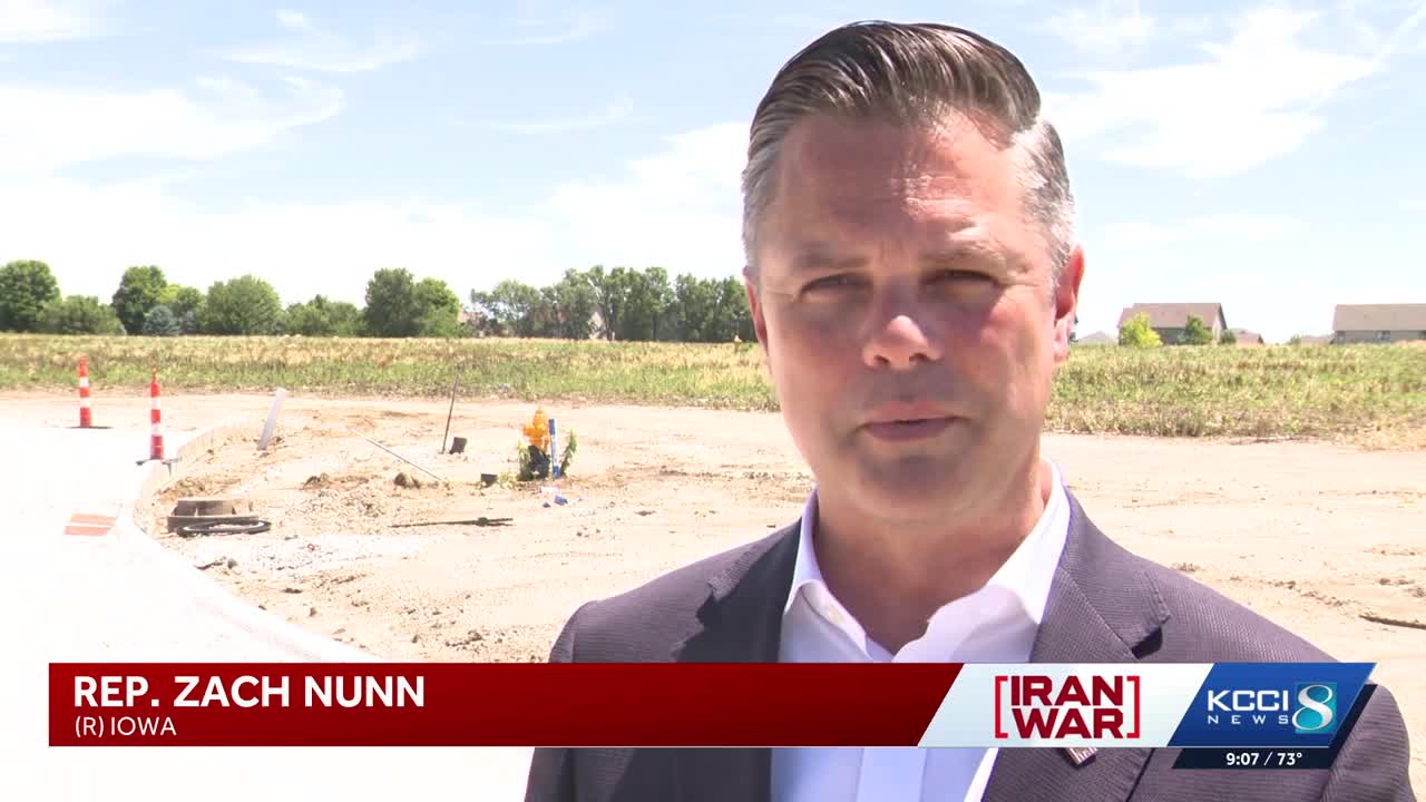 Zach Nunn says Iran deal could curb terrorism, lower gas prices and ...