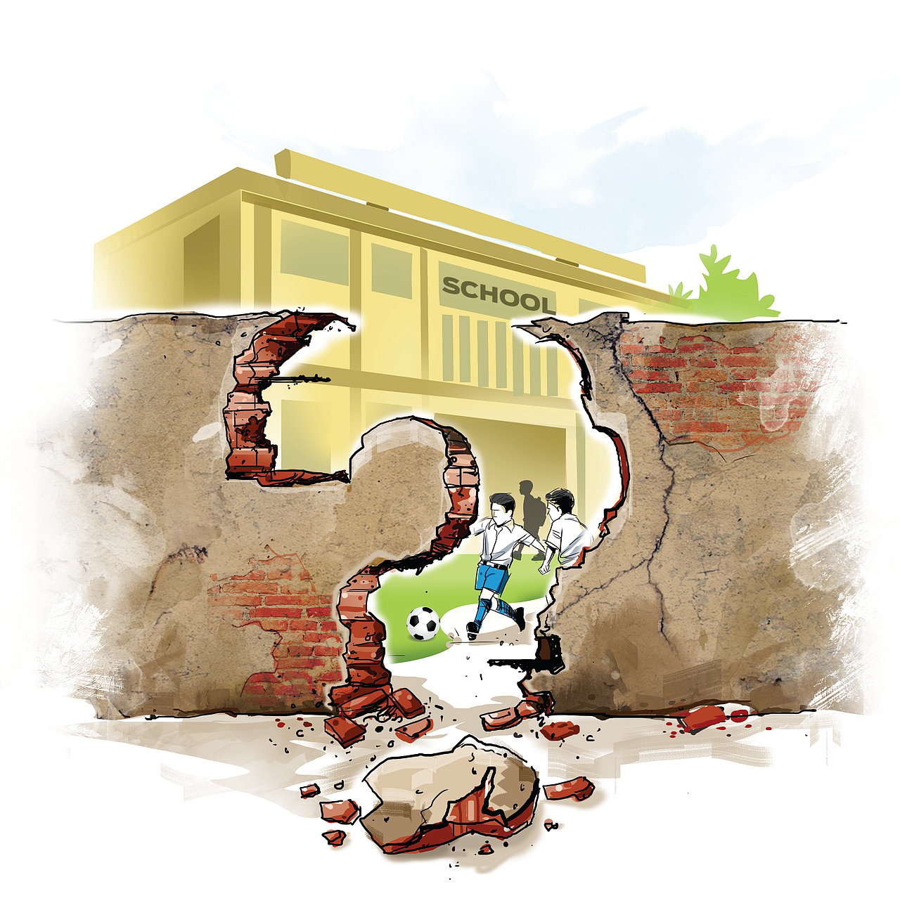 Amberpet’s Model High School is a model of overcrowding, apathy