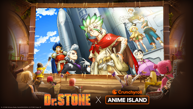 Exclusive: Dr. Stone comes to Fortnite with Crunchyroll anime island