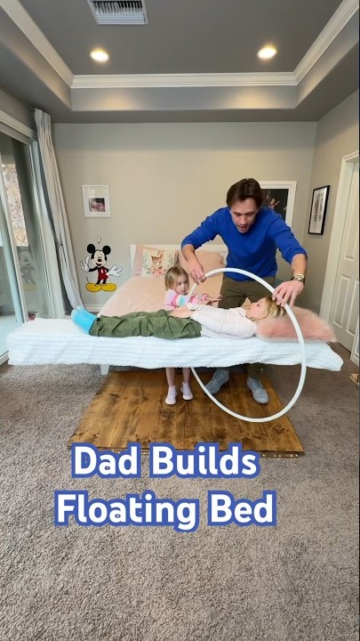 Kid’s floating bed!