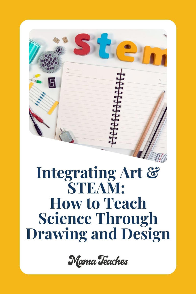 Integrating art & STEAM: How to teach science through drawing and design