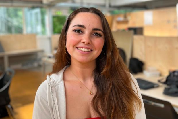 Hythe student turns discarded festival tents into fashion project